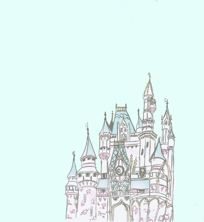 Disney castle - Maya's gallery - Digital Art & AI, Places & Travel ...