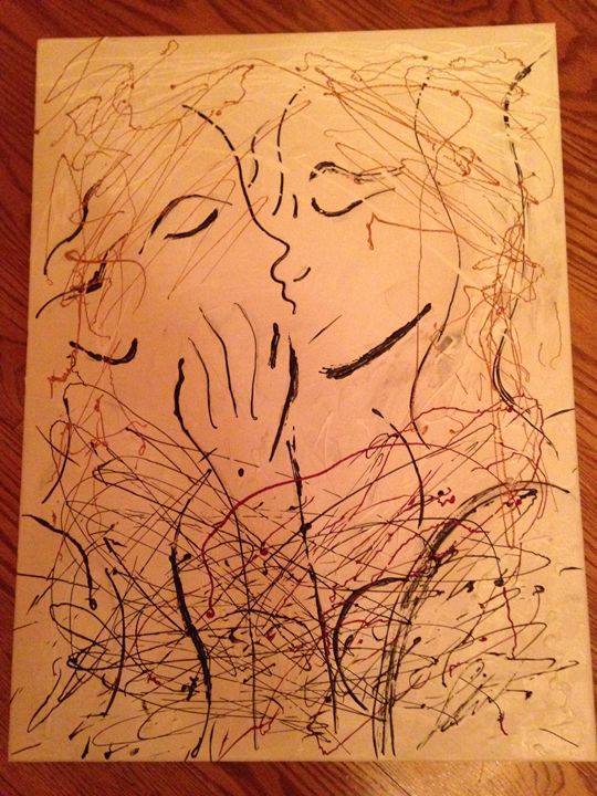 Crazy Love Kiss - Love - Paintings & Prints, Entertainment, Music ...