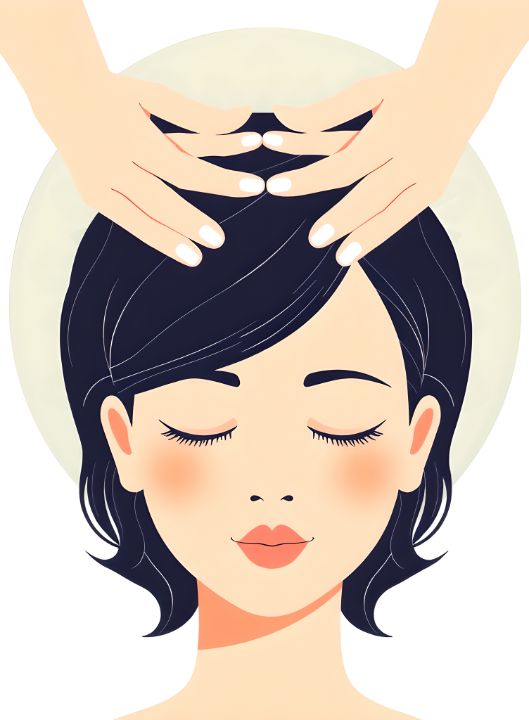 Serene Head Massage – Calming Self-C - Rêveuse - Digital Art & AI ...