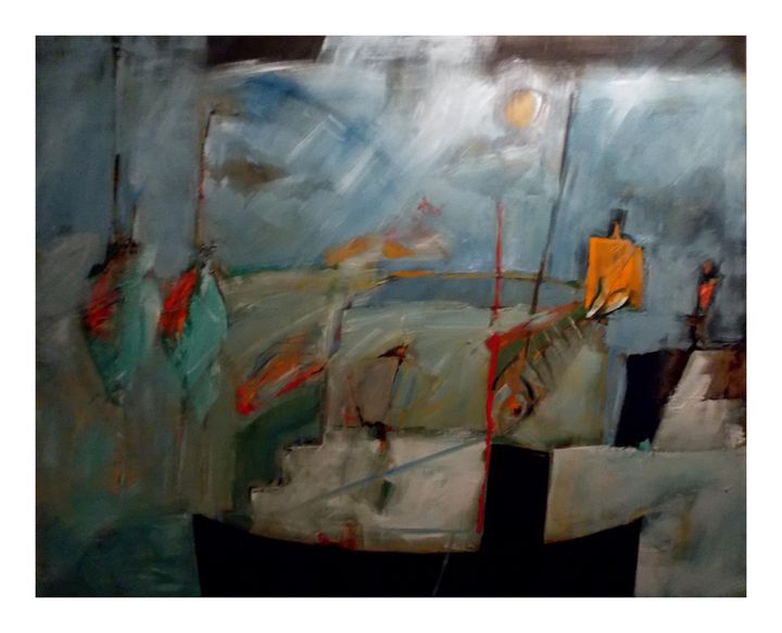 Sunsets and Unintended Consequences - Stewart Nicol Soutar - Paintings ...