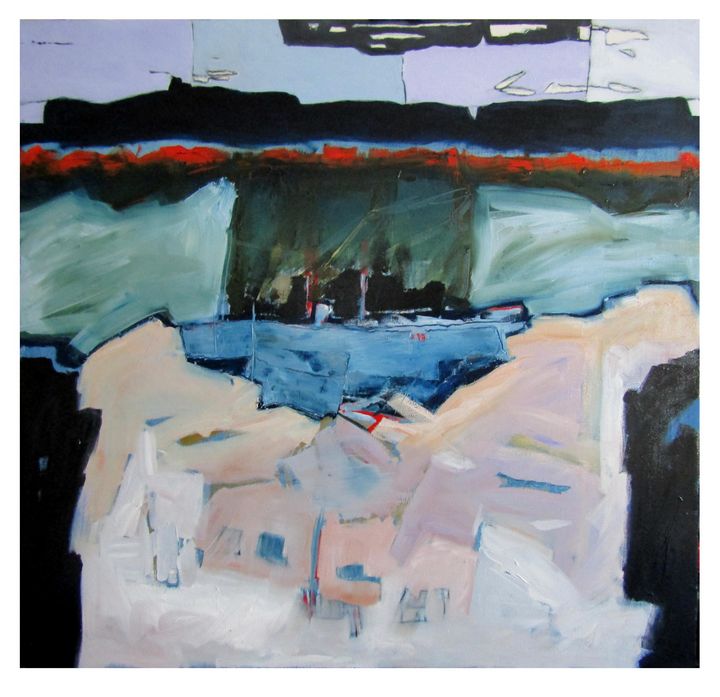 Cold Harbour - Stewart Nicol Soutar - Paintings & Prints, Abstract ...