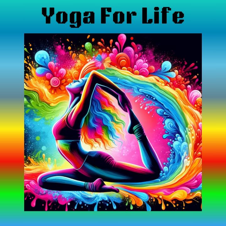 Yoga For Life - Yoga Blast Digital Art Designer - Digital Art & AI ...