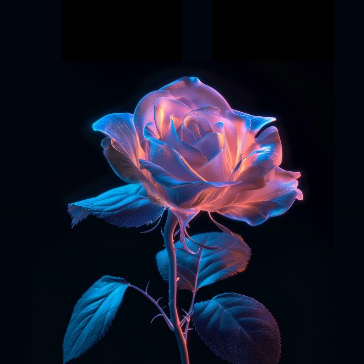 Floral Fantasy Bioluminescent Rose - Pi Photography & Fine Art ...