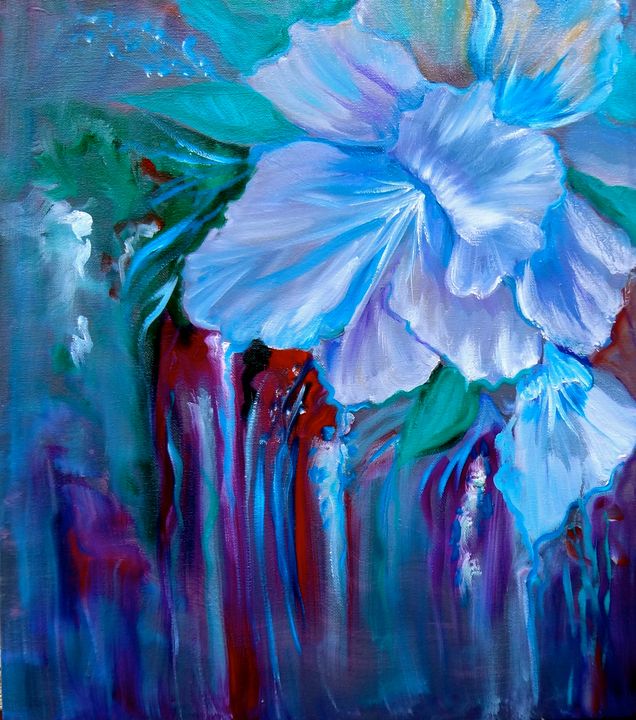 Abstract Orchid - Jennylee - Paintings & Prints, Flowers, Plants ...