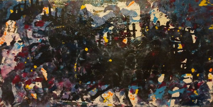 Noise - Tina Bina - Paintings & Prints, Abstract, Irregular Forms - ArtPal