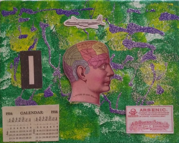 Thoughts and decisions - Tina Bina - Crafts & Other Art, Collages - ArtPal