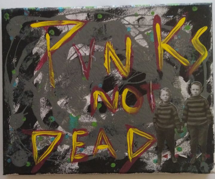Punks not dead! - Tina Bina - Paintings & Prints, People & Figures ...