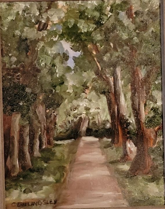 Sun Dappled Path - CHE' ARTIST - Paintings & Prints, Landscapes ...