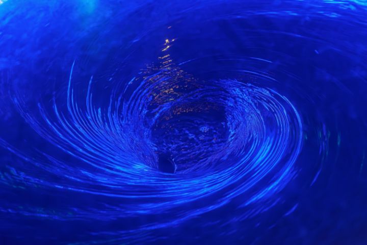 Blue Whirlpool Abstract Art - Howard Senton - Photography, Abstract ...