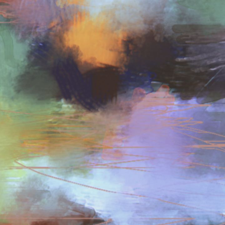 Child's Love - Abstract Art by Kathrine Ehler - Digital Art & AI ...