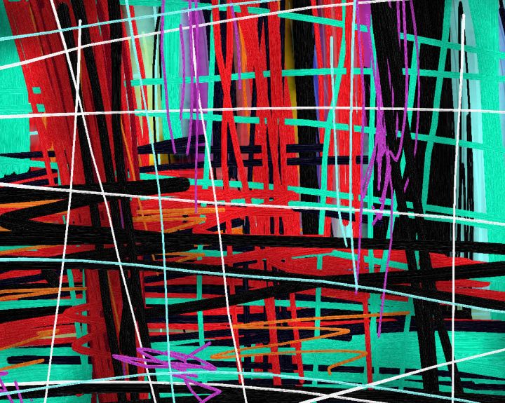 Trapped - Abstract Art by Kathrine Ehler - Digital Art & AI, Abstract ...