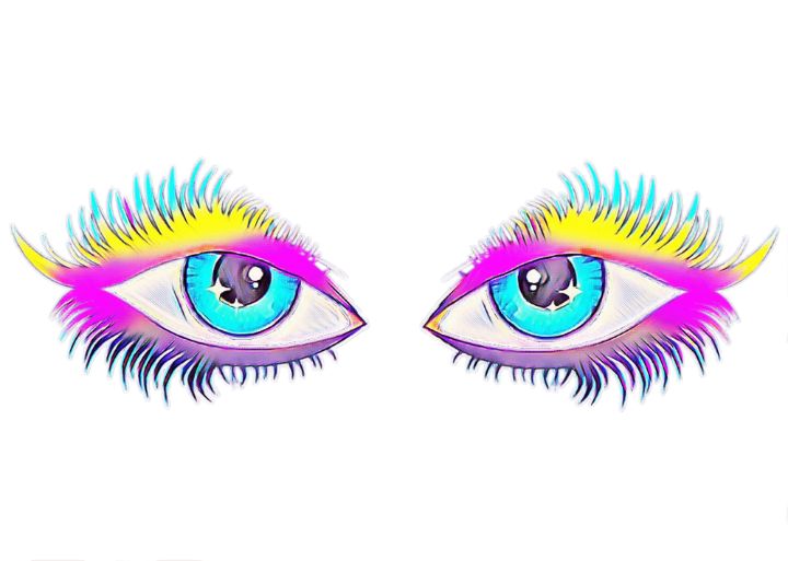 Pretty eyes bright - TJ Allen - Digital Art & AI, Abstract, Other ...