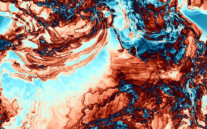 molten colourful swirls 3 - TJ Allen - Digital Art & AI, Abstract ...