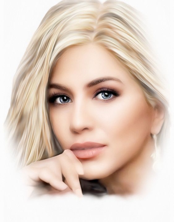 Jennifer - Pastel Creations By Billy - Digital Art & AI, People ...