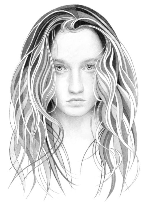 Female Portrait Pencil Drawing - Matthew Hack - Drawings & Illustration ...