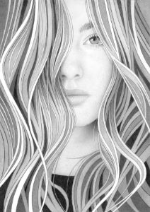 Skull & Rose Pencil Drawing - Matthew Hack - Drawings & Illustration ...