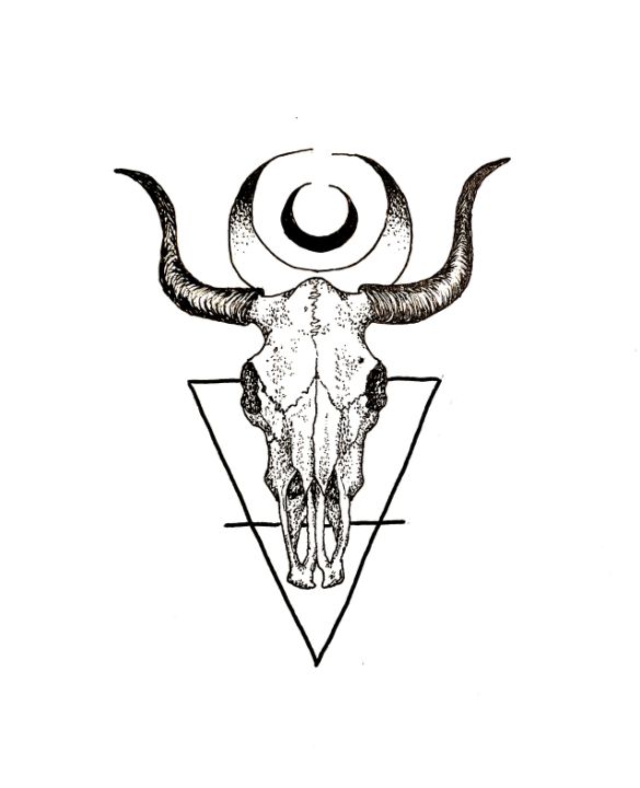Taurus - Jennifer Daddi - Drawings & Illustration, Religion, Philosophy ...