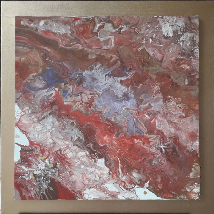 Marble abstract painting - Abstraktura - Paintings & Prints, Abstract ...