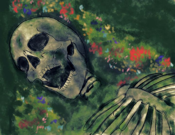 Decomposition - Esoterica - Digital Art & AI, Still Life, Floral - ArtPal