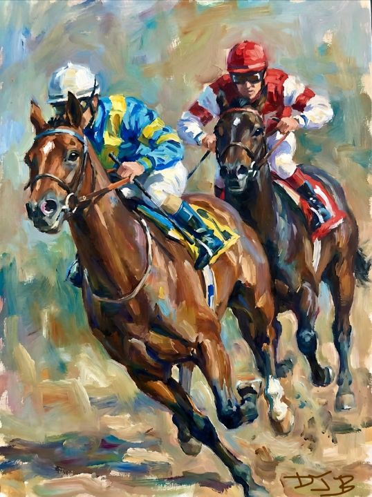 The Race - David Bailey - Paintings & Prints, Animals, Birds, & Fish ...