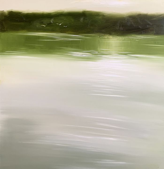 Fast river - Anastasiya Popova fine arts - Paintings & Prints, Abstract ...