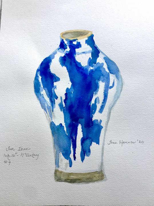 Jar # 4, late 16th- 17th c. - Jean Hannon - Paintings & Prints, Ethnic ...