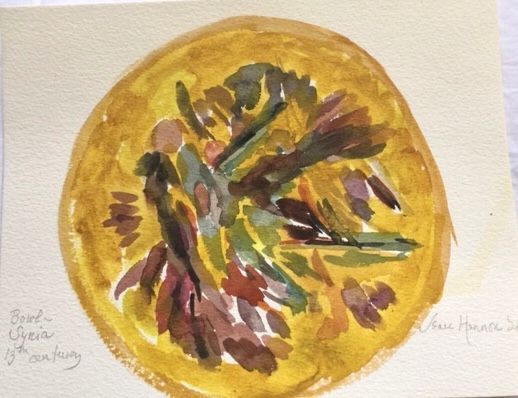 Bowl, 13th c. - Jean Hannon - Paintings & Prints, Ethnic, Cultural ...