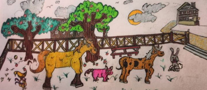 Golden Touch - Drawings & Illustration, Paintings & Prints