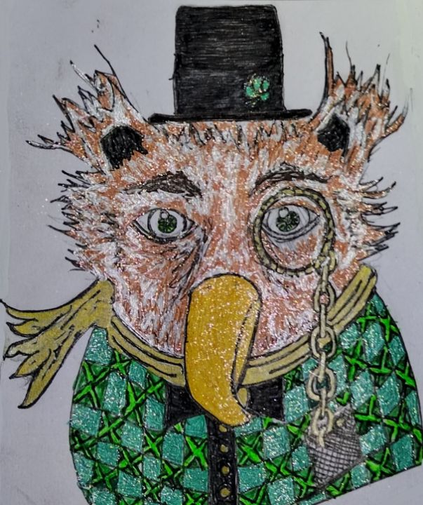 Dapper dan - Golden Touch - Drawings & Illustration, Animals, Birds ...