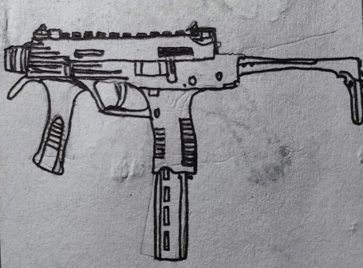 Mp9 - Golden Touch - Drawings & Illustration, Science & Technology ...