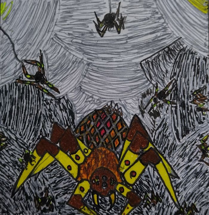 Momma makes eight - Golden Touch - Drawings & Illustration, Still Life ...