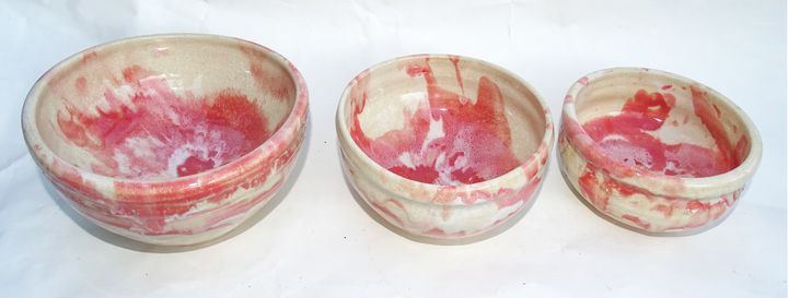 Nesting Bowls - Alexis Dillon Art - Ceramics & Pottery, Bowls & Pots ...