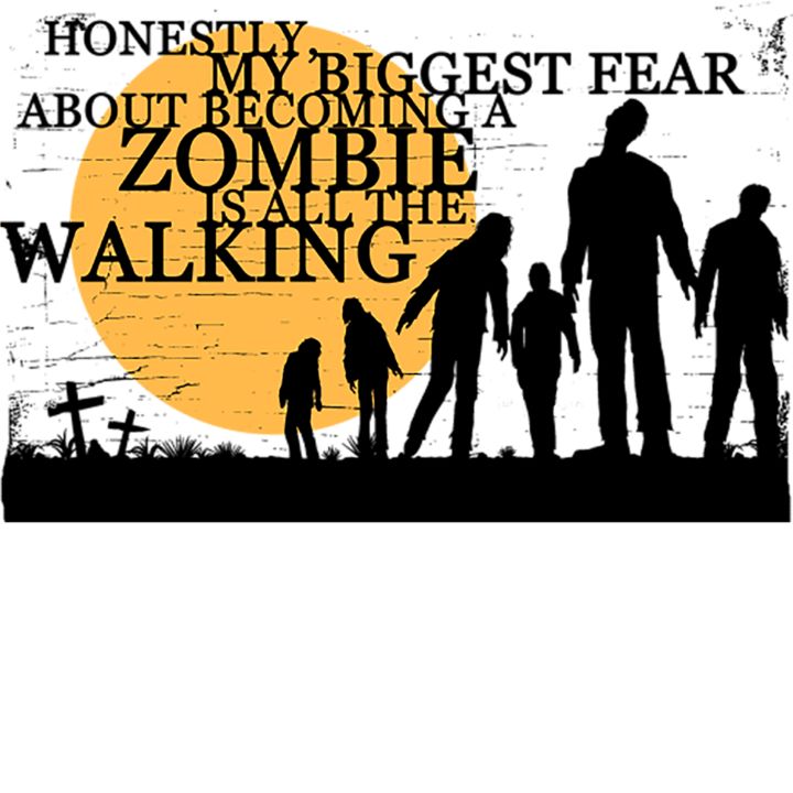 Zombie Meme - All The Walking - RekaStore - Digital Art & AI, Humor ...