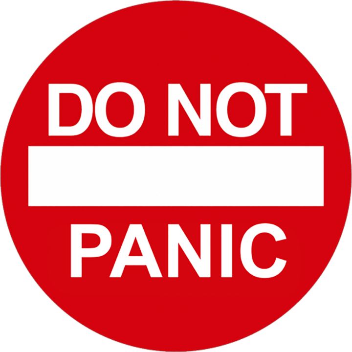 Do Not Panic - RekaStore - Digital Art & AI, Humor & Satire, Other ...