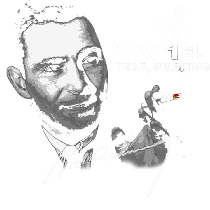 Rod Serling - Fear and Smoking - RekaStore - Digital Art & AI, Humor ...