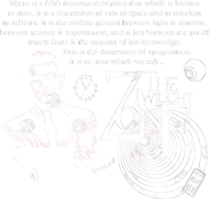 The Twilight Zone & Rod Serling - RekaStore - Digital Art & AI, Humor ...