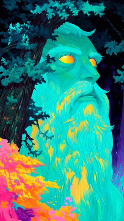 Wizard Tree - Kreative - Digital Art & AI, Fantasy & Mythology, Magical ...