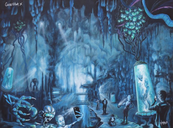 Generation X - Art by Kintner - Paintings & Prints, Fantasy & Mythology ...