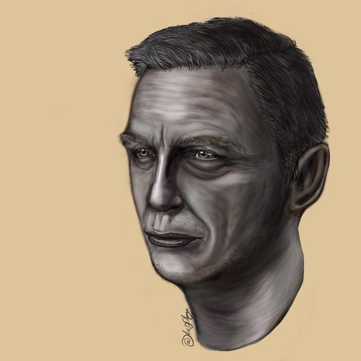 Daniel Craig - Art Of Aryx - Digital Art & AI, Entertainment, Movies ...