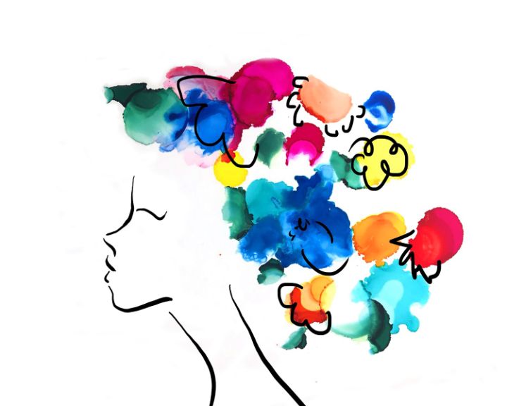 Dreaming in Color - DNDN - Drawings & Illustration, Childrens Art, Fashion - ArtPal