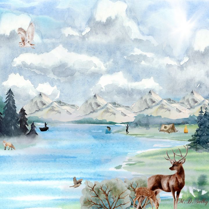 Outdoor Peace - Selby - Digital Art, Landscapes & Nature, Other ...