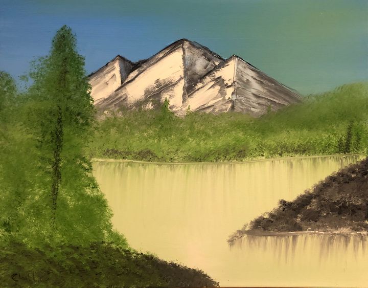 Shadow Lake - Laumant - Paintings & Prints, Landscapes & Nature ...