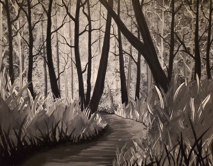 On a path - Art by D - Paintings & Prints, Landscapes & Nature, Paths ...