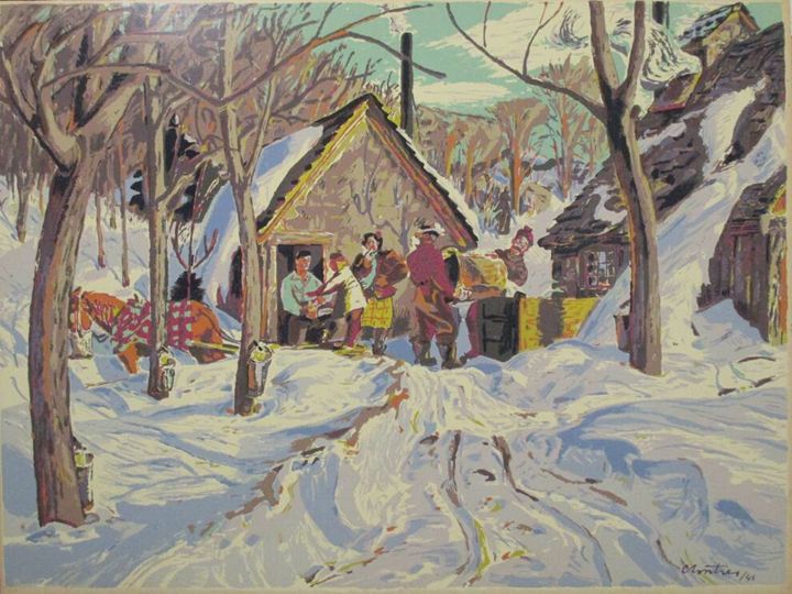 Albert Cloutier Sampson-Matthews - The Art Guy - Paintings & Prints ...