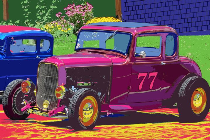 Ol' 77 - John G. Summitt: Art Guy - Paintings & Prints, Vehicles ...