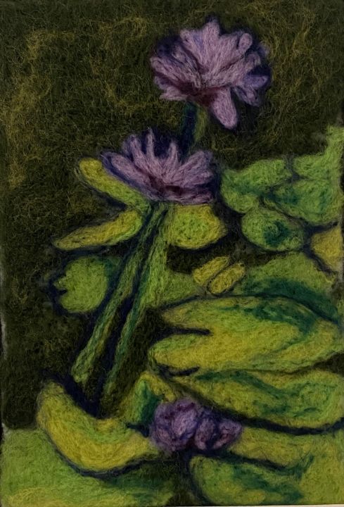 Lily Pads - Susan Hess - Paintings & Prints, Flowers, Plants, & Trees ...