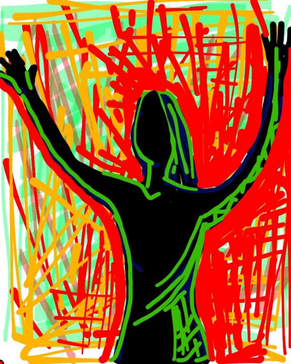 Hey! - Susan Hess - Paintings & Prints, People & Figures, Other People ...