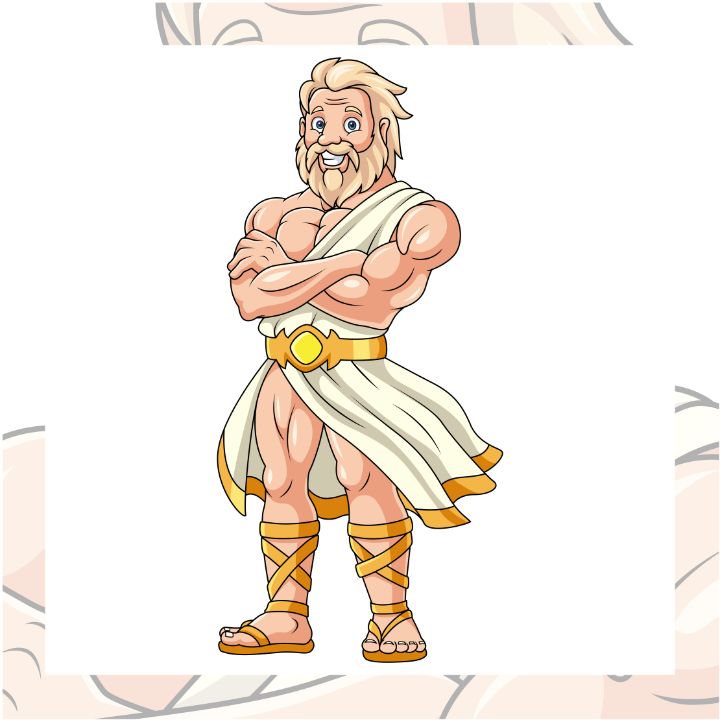 Cartoon zeus character design - REYYARTS - Drawings & Illustration ...