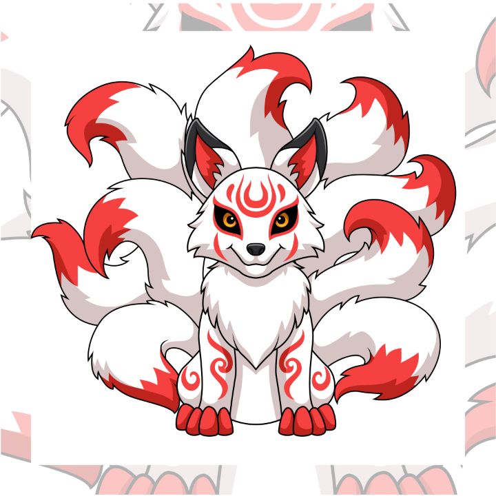Kitsune cartoon mascot character - REYYARTS - Drawings & Illustration ...