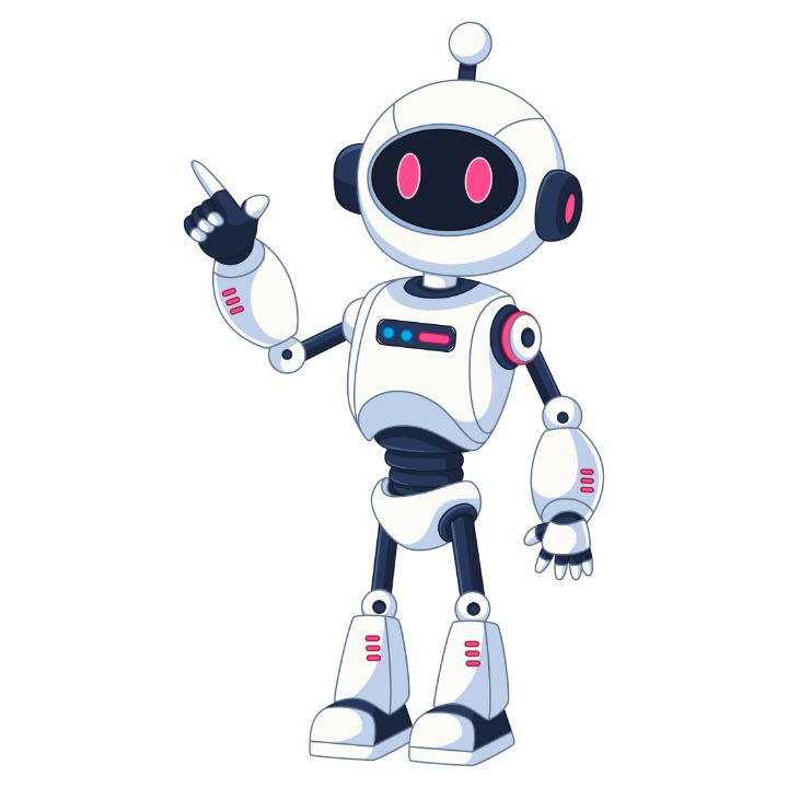 Cute white robot cartoon - REYYARTS - Drawings & Illustration, Science ...